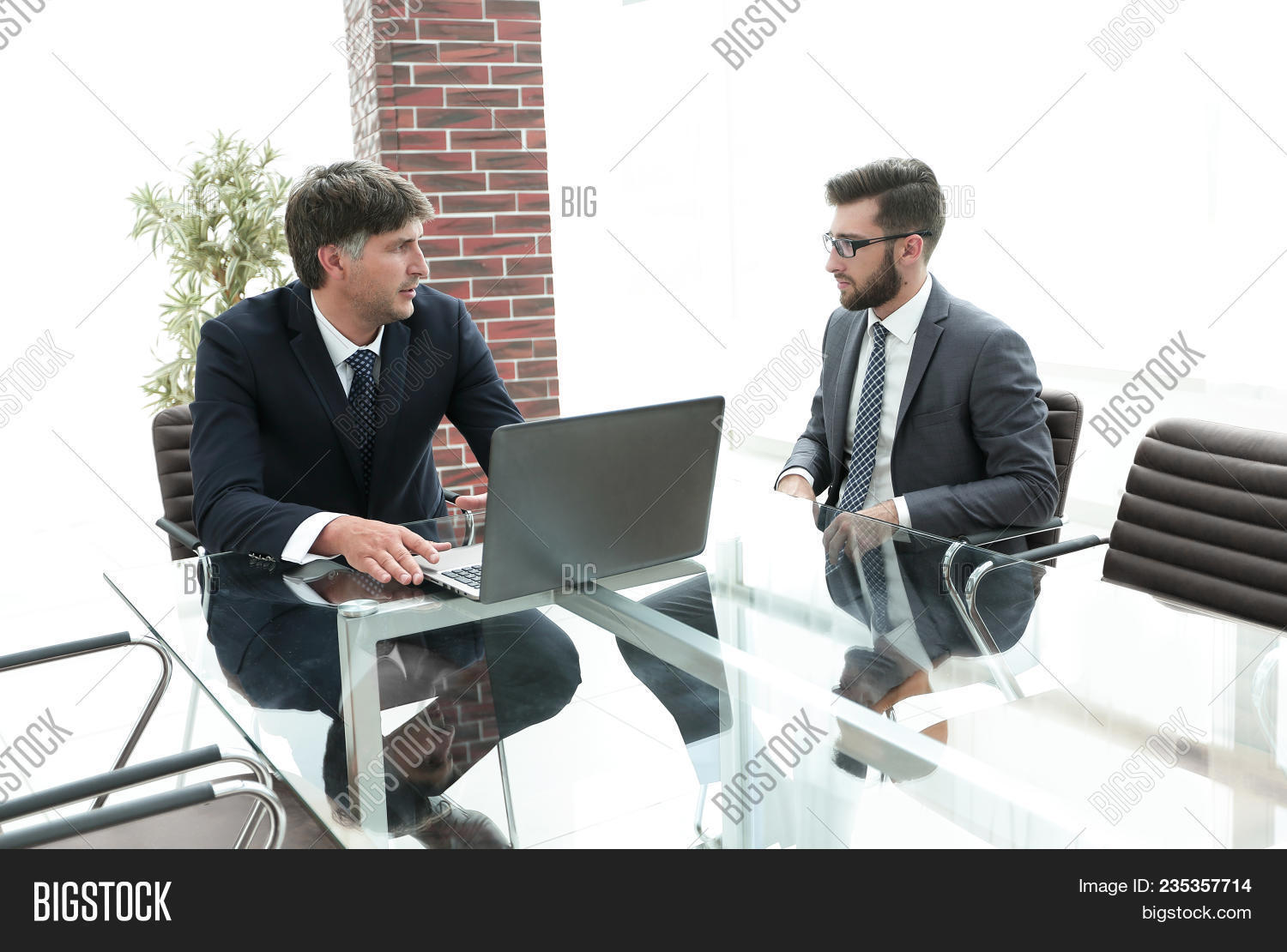 Two Businessmen Image & Photo (Free Trial) | Bigstock