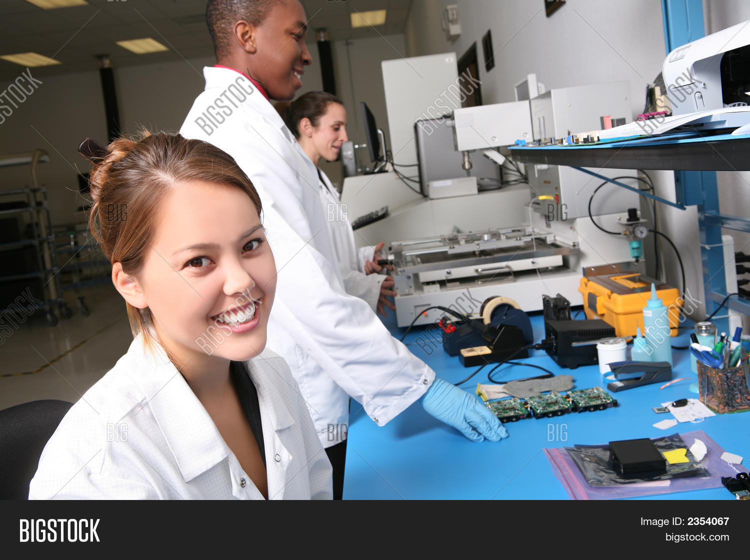 Computer Technicians Image & Photo (Free Trial) | Bigstock