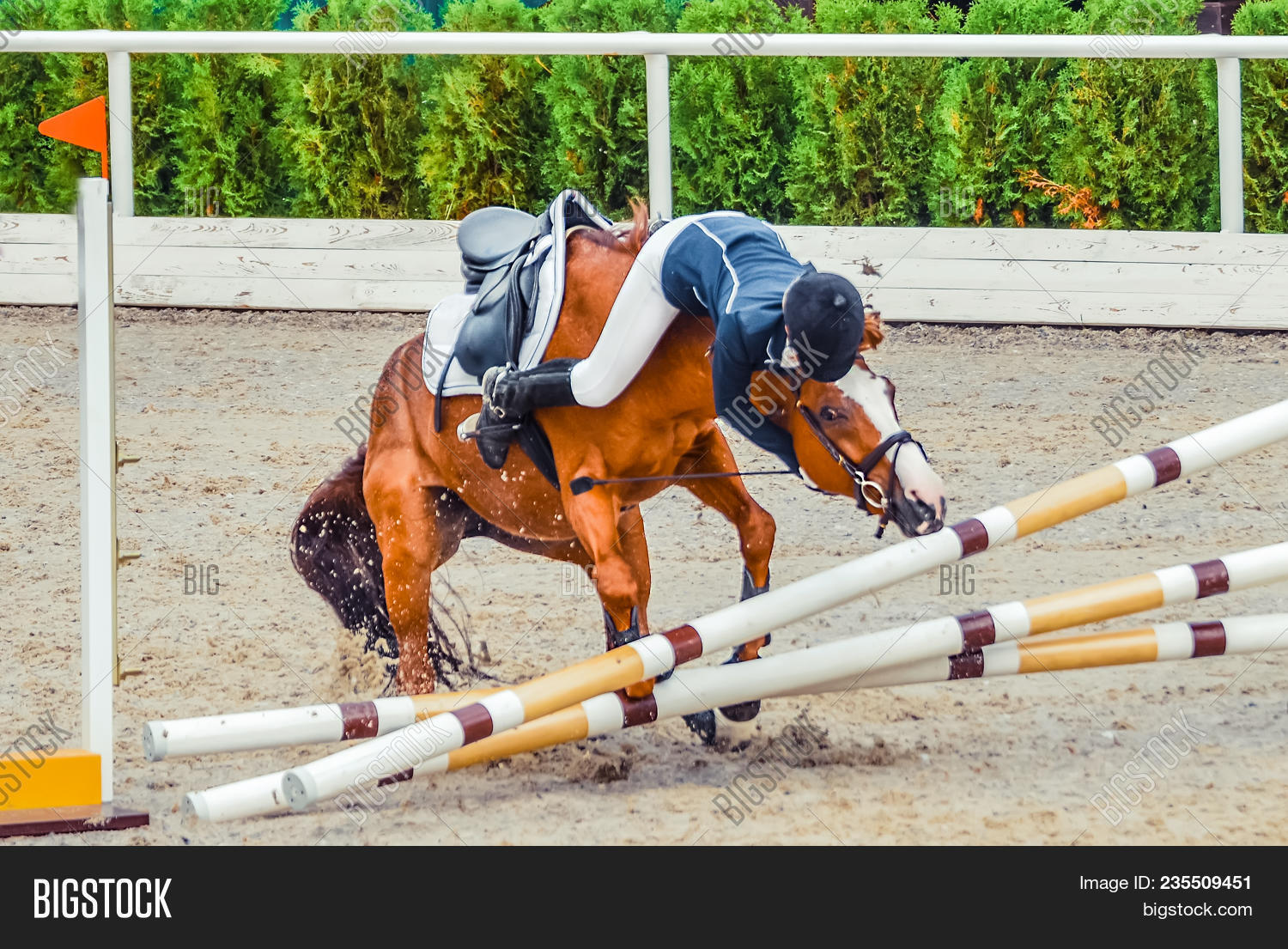 Young Rider Falling Image & Photo (Free Trial) | Bigstock
