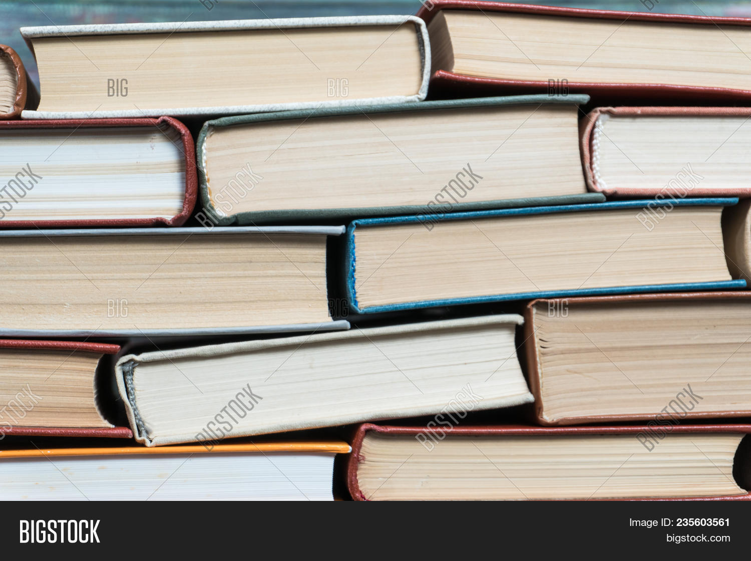 Book Stacking Open Image & Photo (Free Trial) | Bigstock