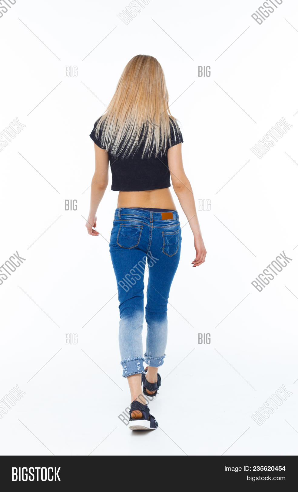 Back View Walking Image & Photo (Free Trial) | Bigstock