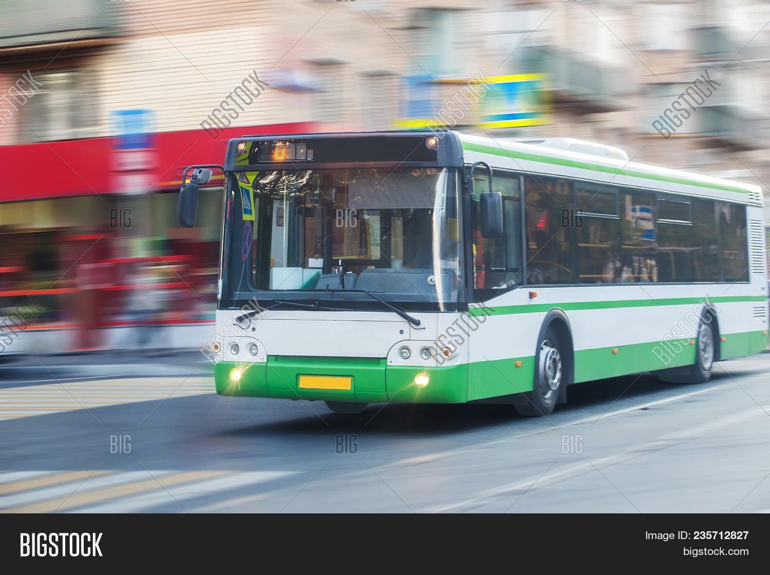 White City Bus Goes Image & Photo (Free Trial) | Bigstock