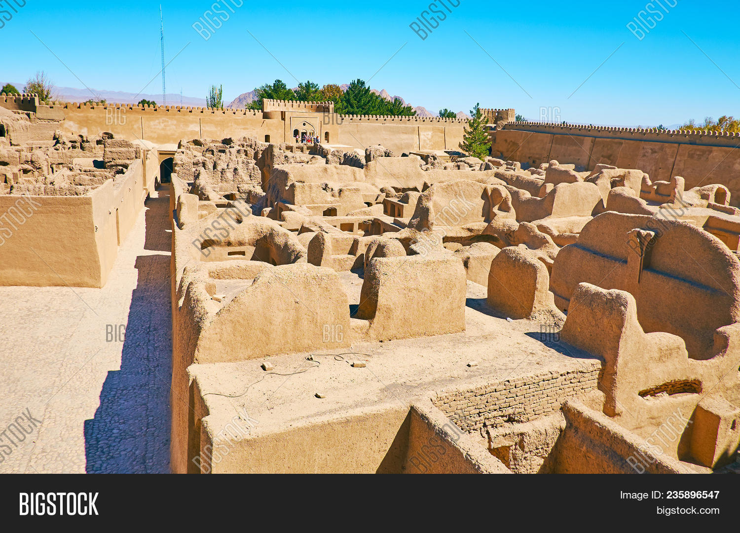 Ruins Medieval Adobe Image & Photo (Free Trial) | Bigstock