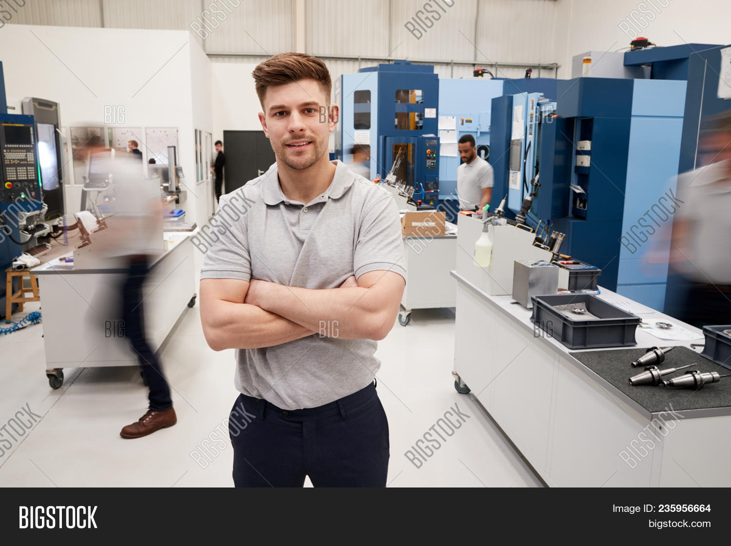 Portrait Male Engineer Image & Photo (Free Trial) | Bigstock