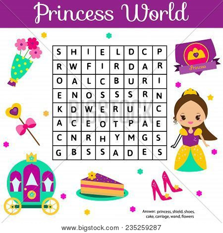 Word Search Puzzle Vector & Photo (Free Trial) | Bigstock