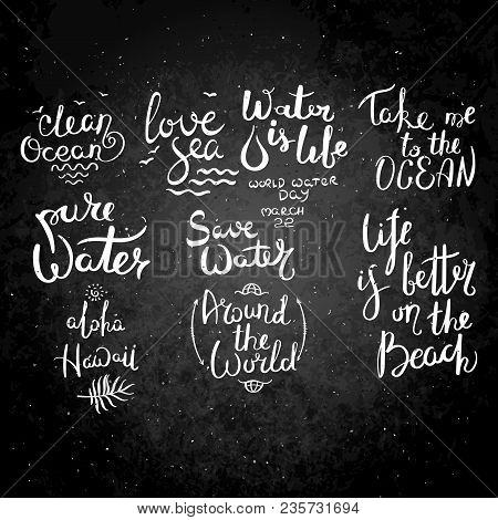 Water Letter Images, Illustrations, Vectors - Water Letter Stock Photos ...