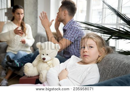 Little Sad Girl Image & Photo (Free Trial) | Bigstock