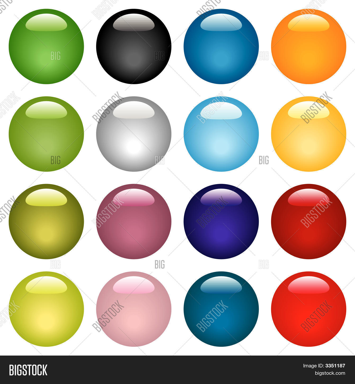 Glassy Icons Vector & Photo (Free Trial) | Bigstock