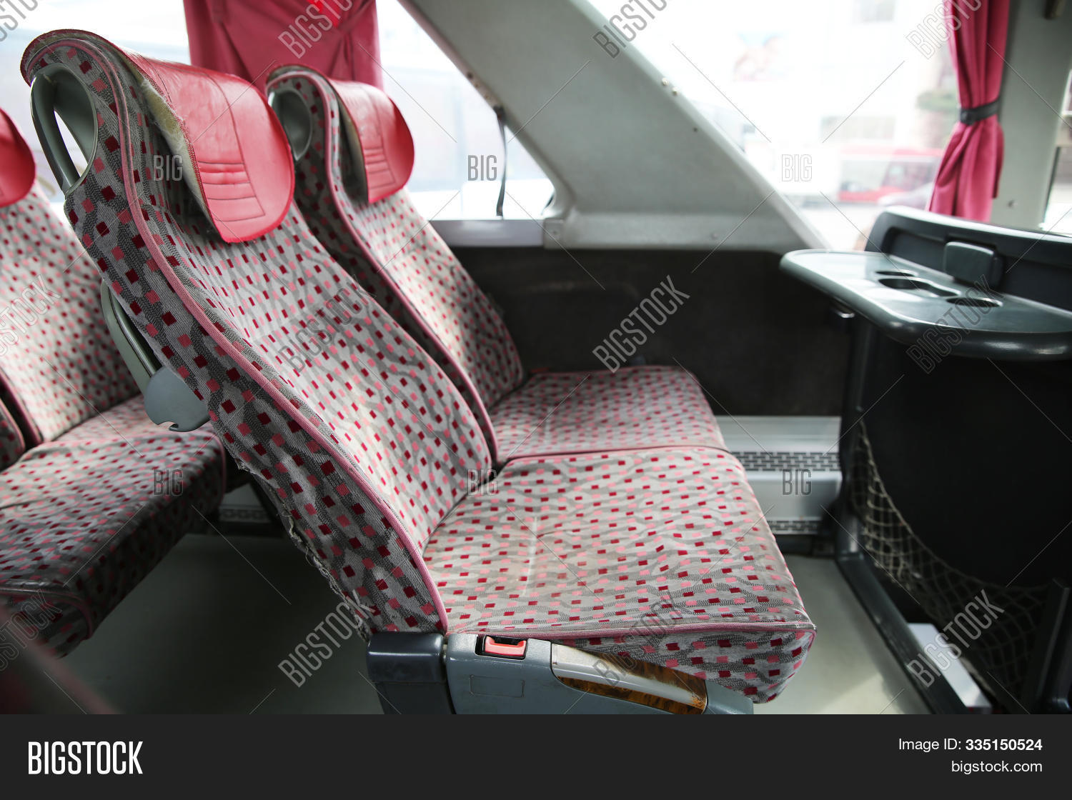Futuristic Bus Interior