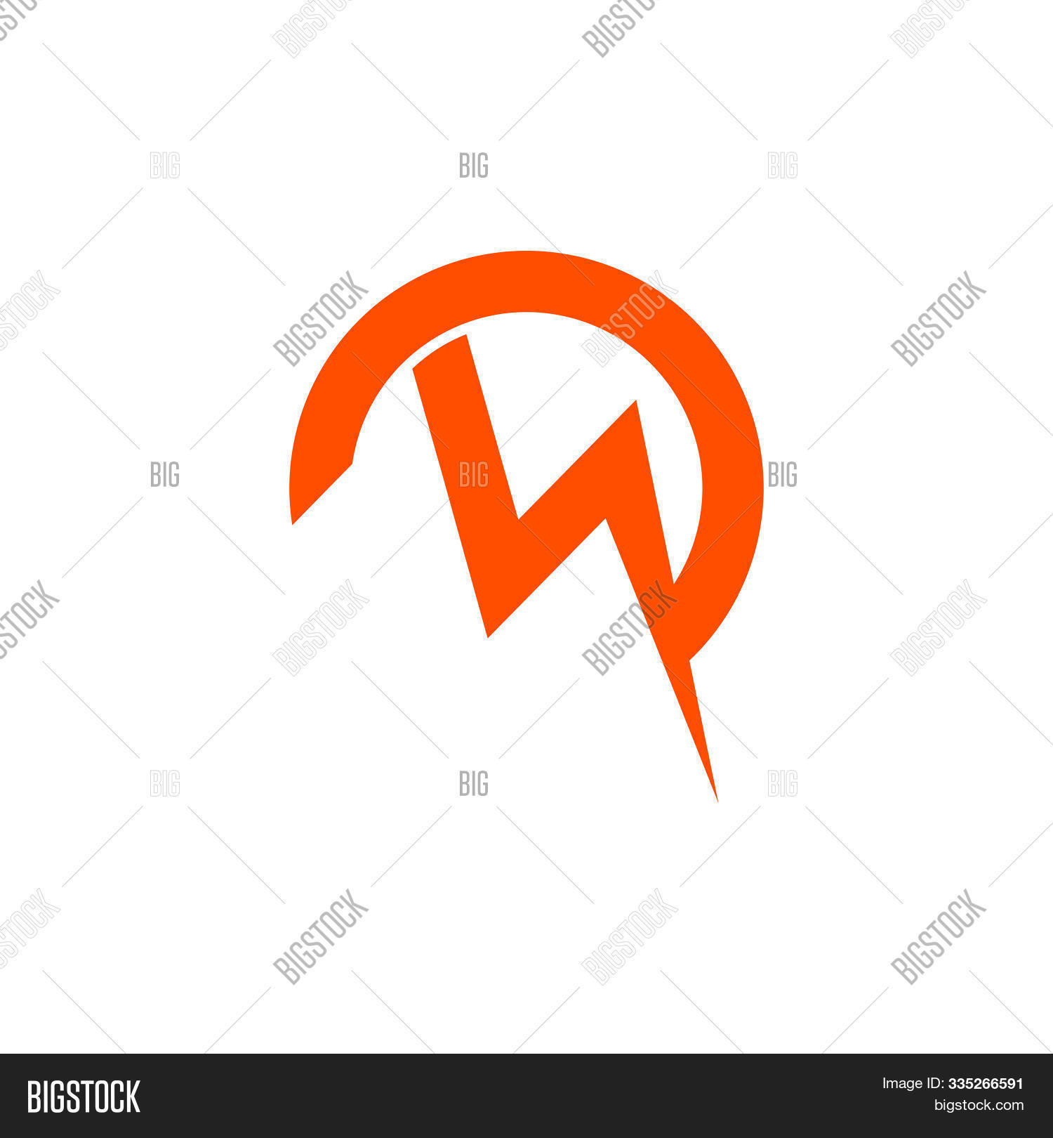 Simple Motion Thunder Vector & Photo (Free Trial) | Bigstock