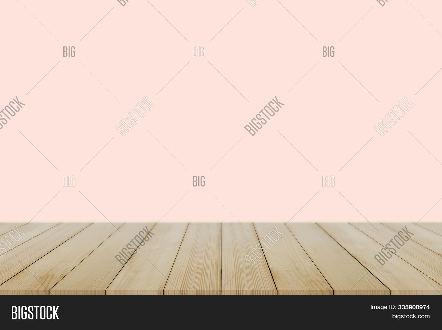 Empty Wooden Desk Free Image & Photo (Free Trial) | Bigstock