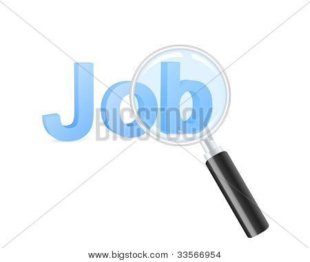 Looking Job. Vector Vector & Photo (Free Trial) | Bigstock