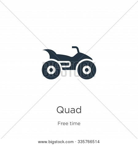 Quad Icon Vector. Vector & Photo (Free Trial) | Bigstock