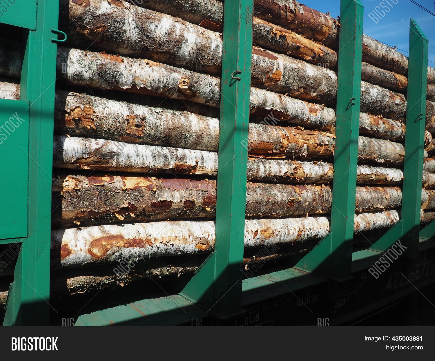 Cargo Timber Train. Image & Photo (Free Trial) | Bigstock