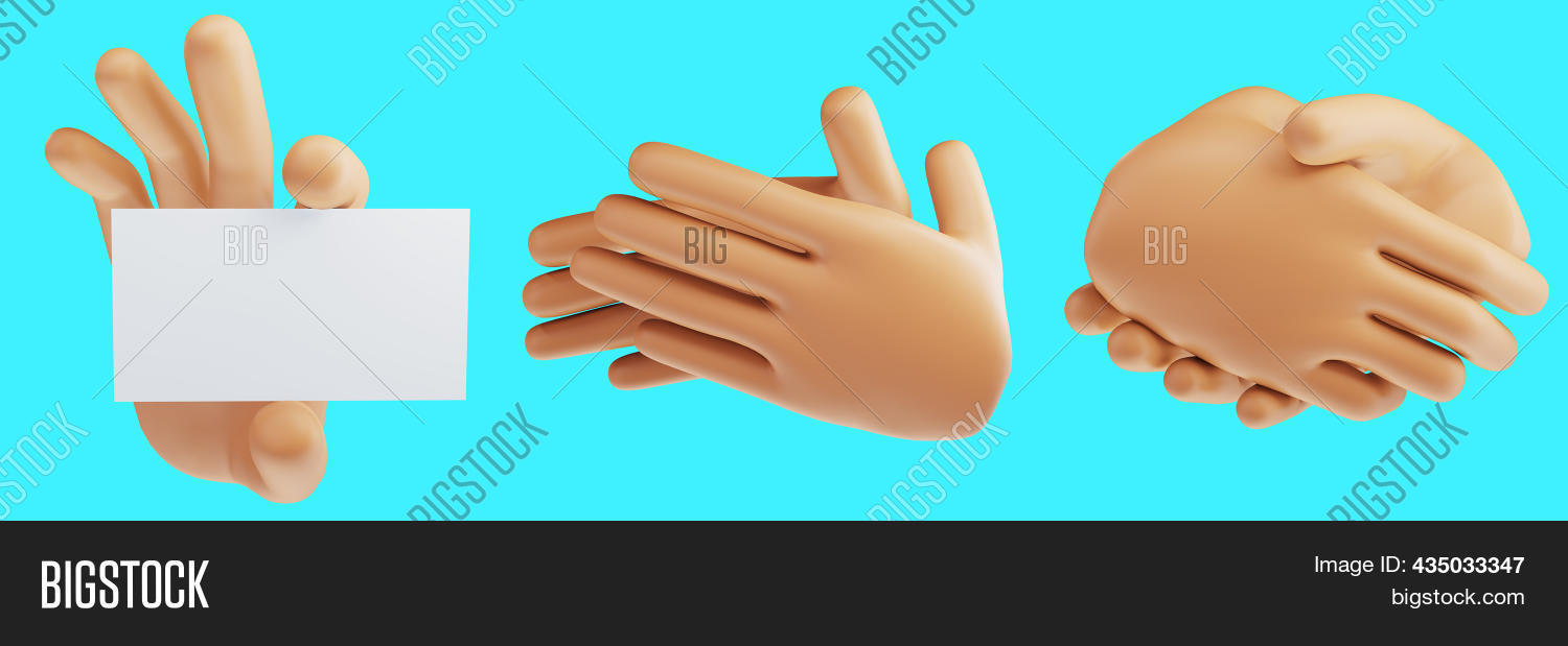 3d Cartoon Hand Image & Photo (Free Trial) | Bigstock