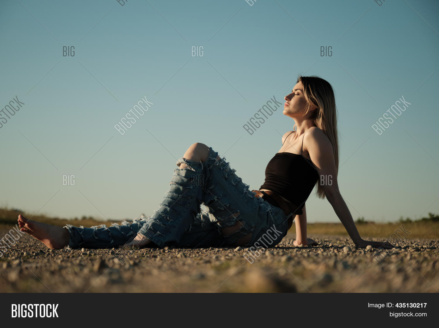 Serious Sad Tramp Girl Image & Photo (Free Trial) | Bigstock