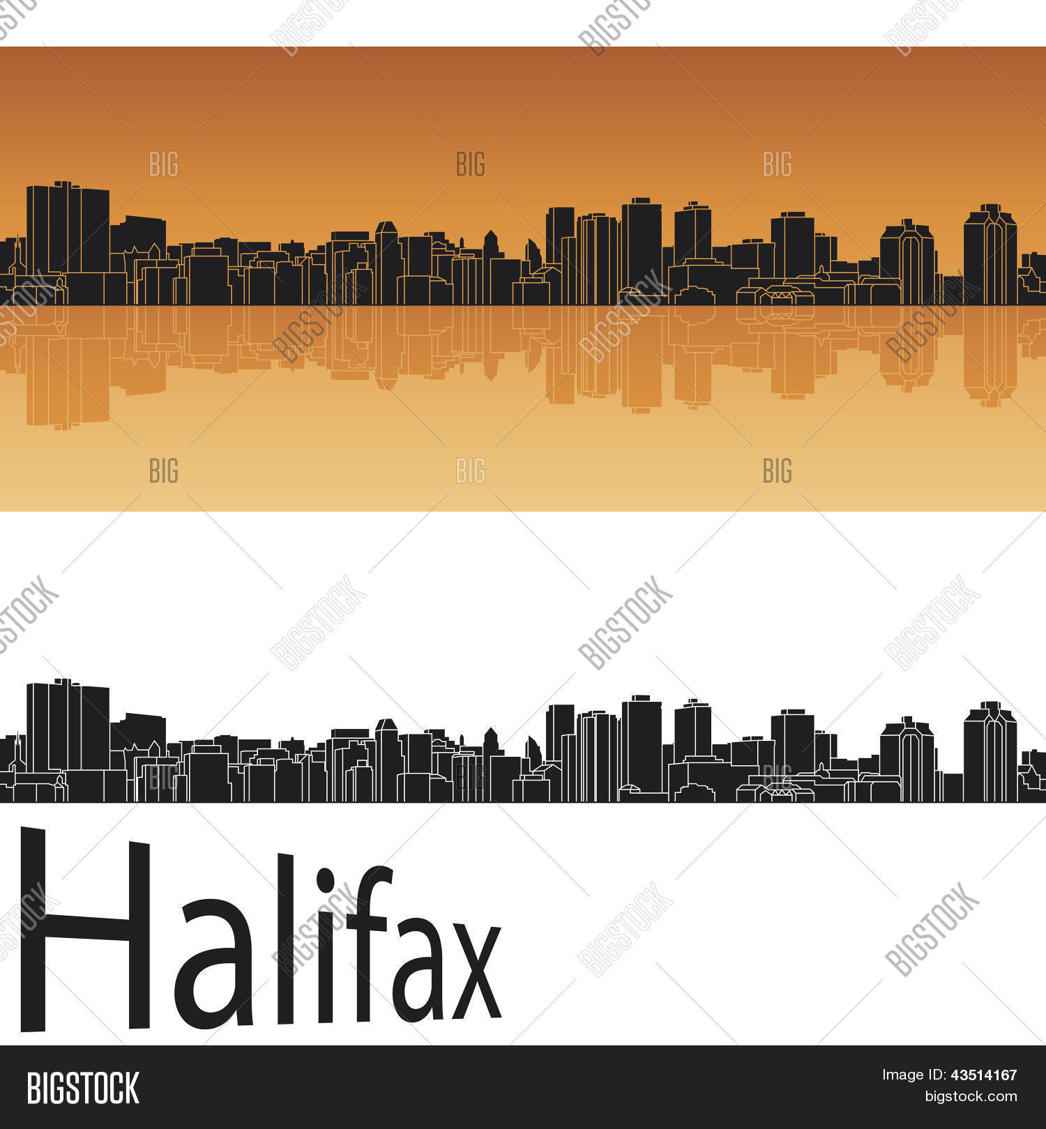 Halifax Skyline Vector & Photo (Free Trial) | Bigstock
