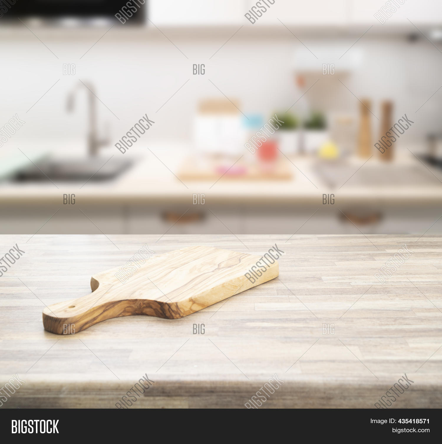 Wood Counter Top On Image & Photo (Free Trial) | Bigstock