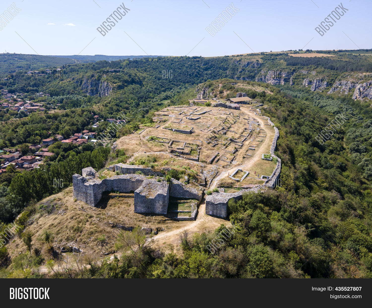 Aerial View Ruins Image & Photo (Free Trial) | Bigstock