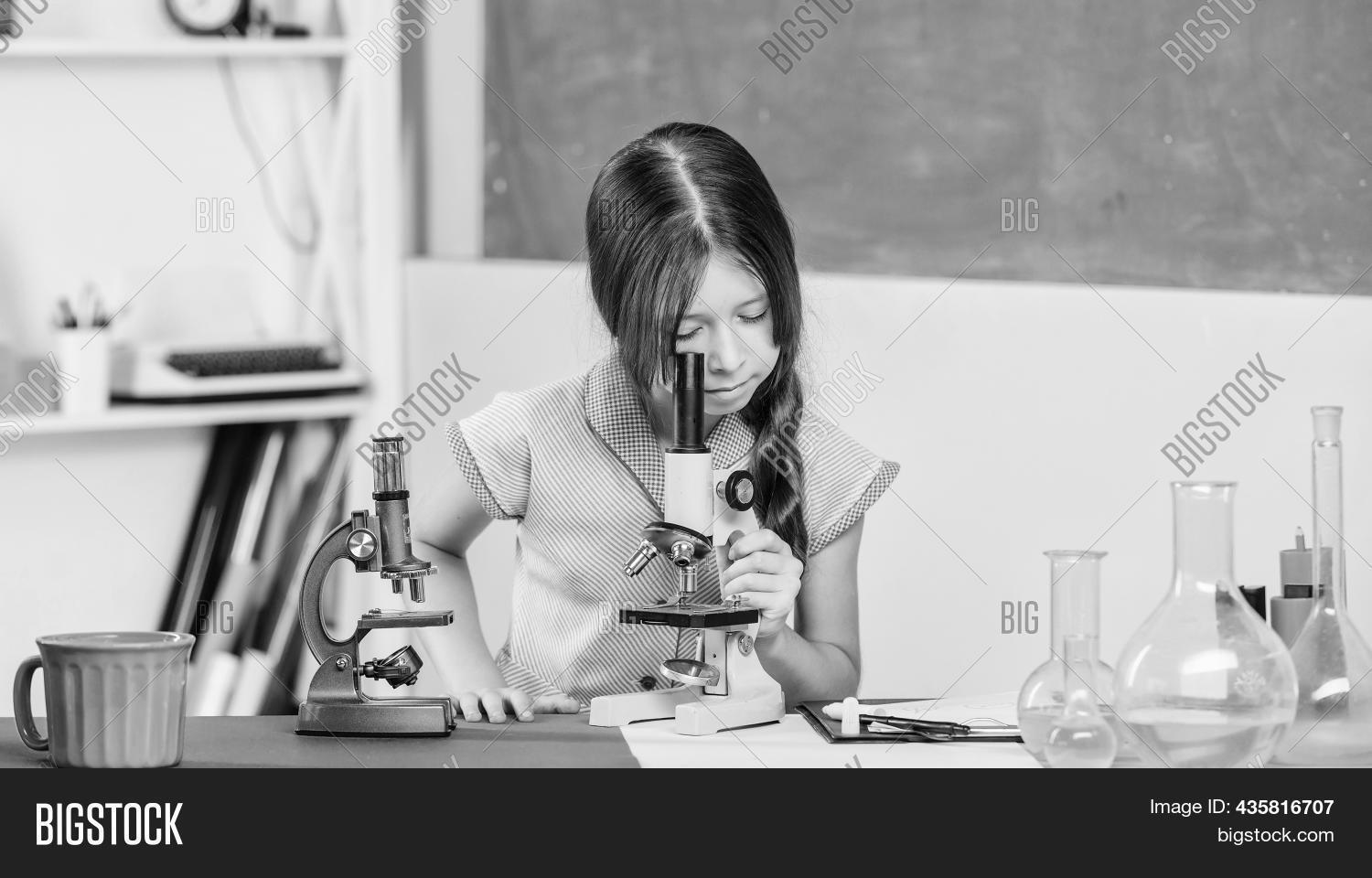 Girl Biology Class Image & Photo (Free Trial) | Bigstock