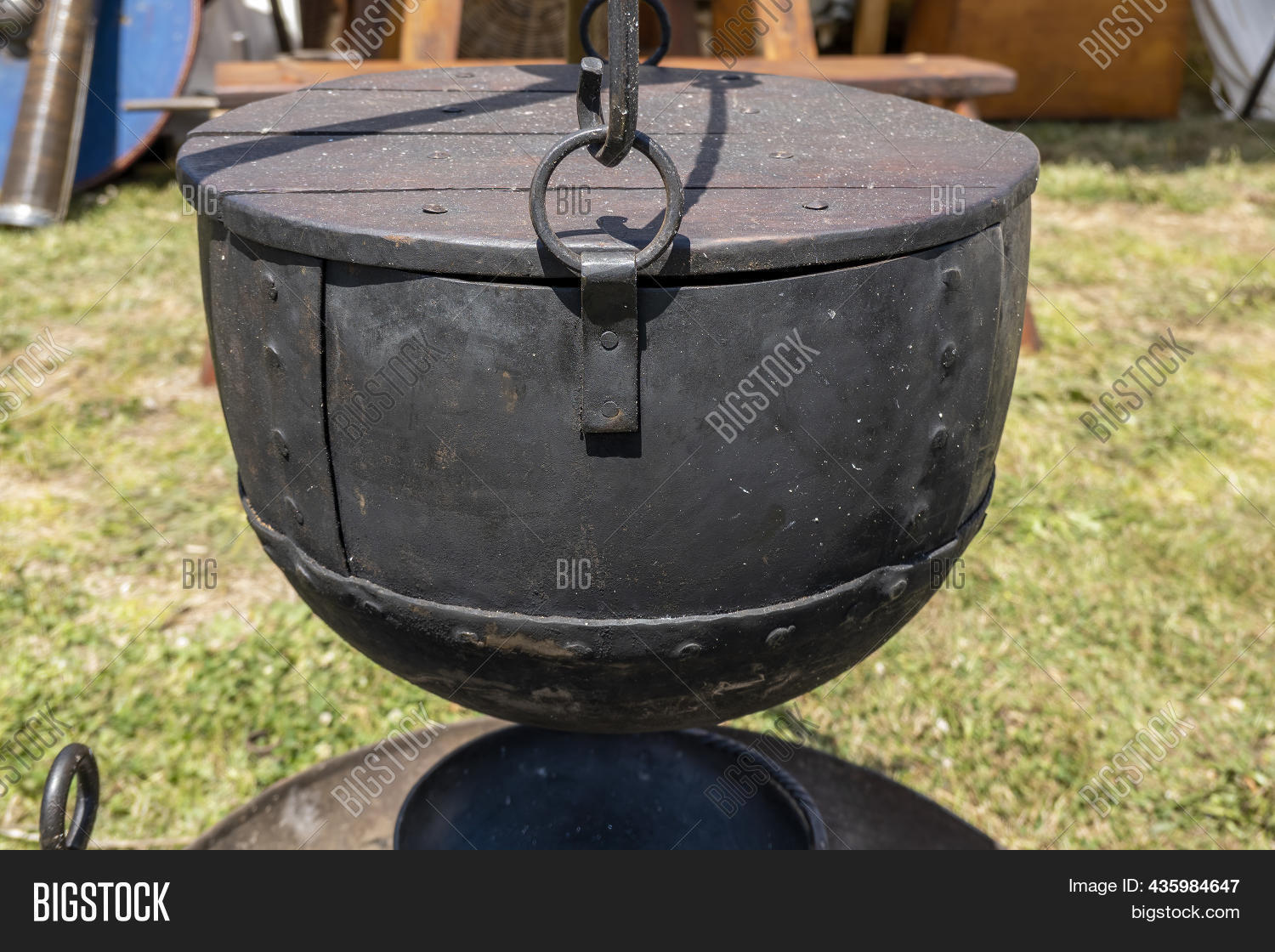 Large Black Metal Image & Photo (Free Trial) | Bigstock