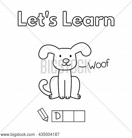Cartoon Dog Learning Vector & Photo (Free Trial) | Bigstock