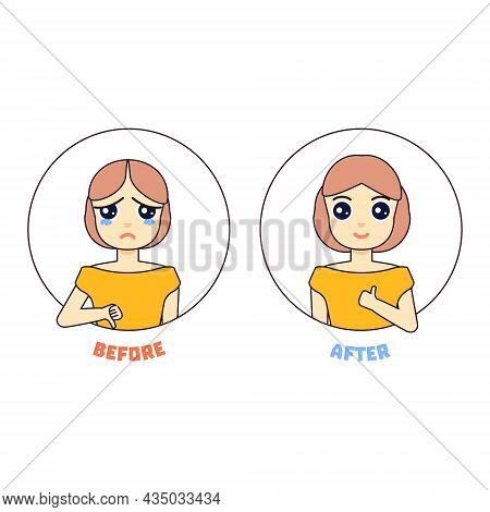 Woman Cartoon Vector & Photo (Free Trial) | Bigstock