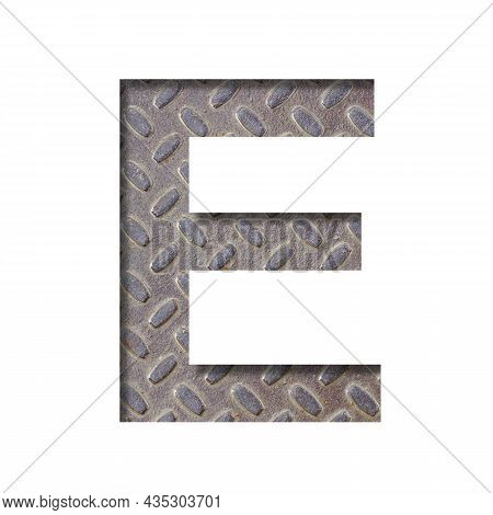Letter E Cut White Image & Photo (Free Trial) | Bigstock