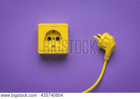 Yellow Power Cord Image & Photo (Free Trial) | Bigstock