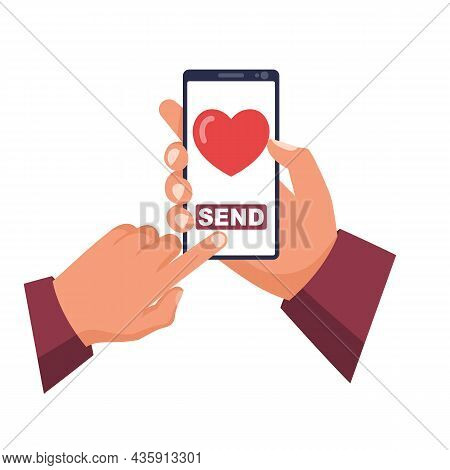Send Charity. Phone Vector & Photo (Free Trial) | Bigstock