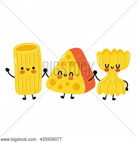 Cute Funny Macaroni Vector & Photo (Free Trial) | Bigstock
