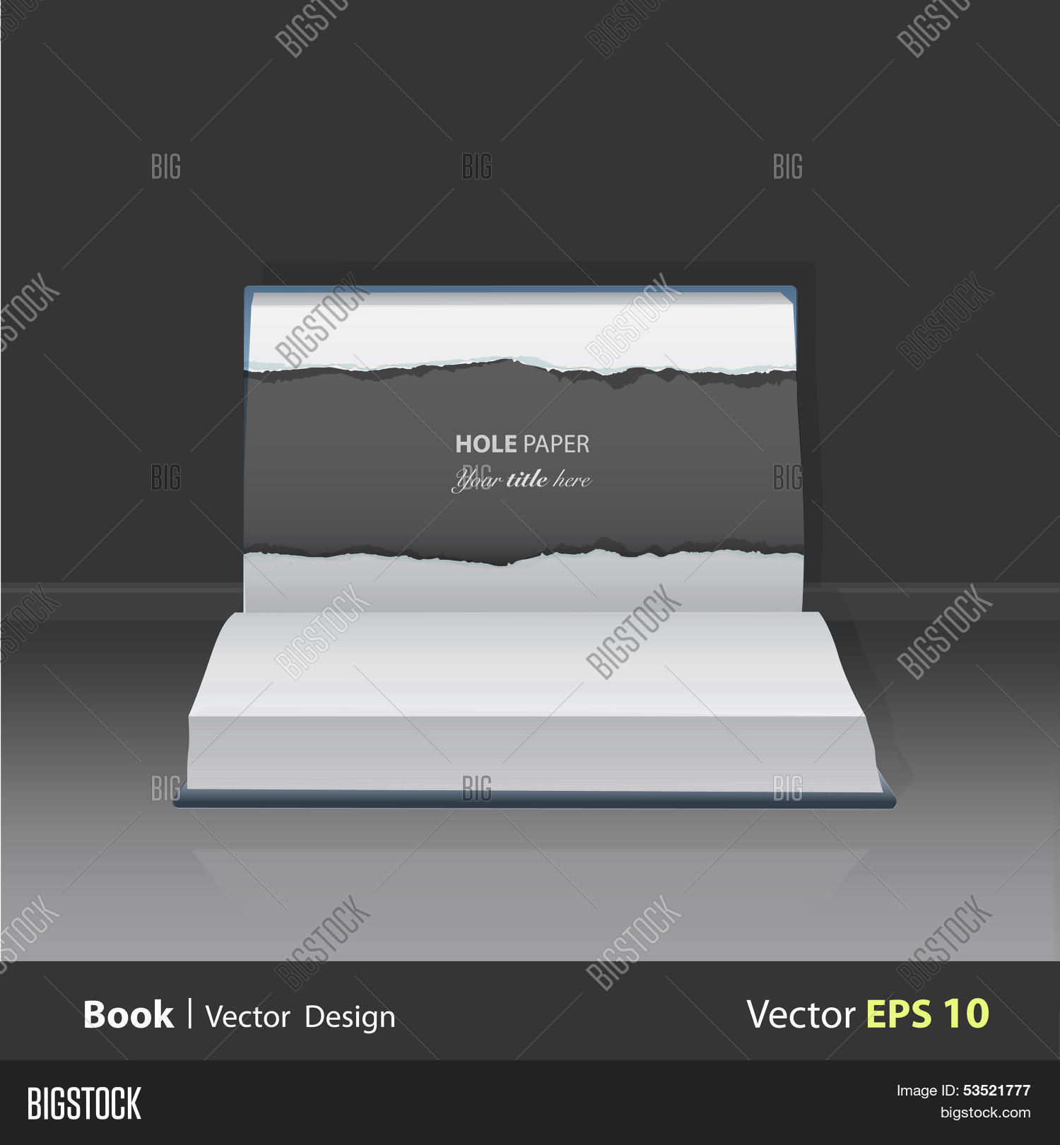 Torn Piece Inside Vector & Photo (Free Trial) | Bigstock