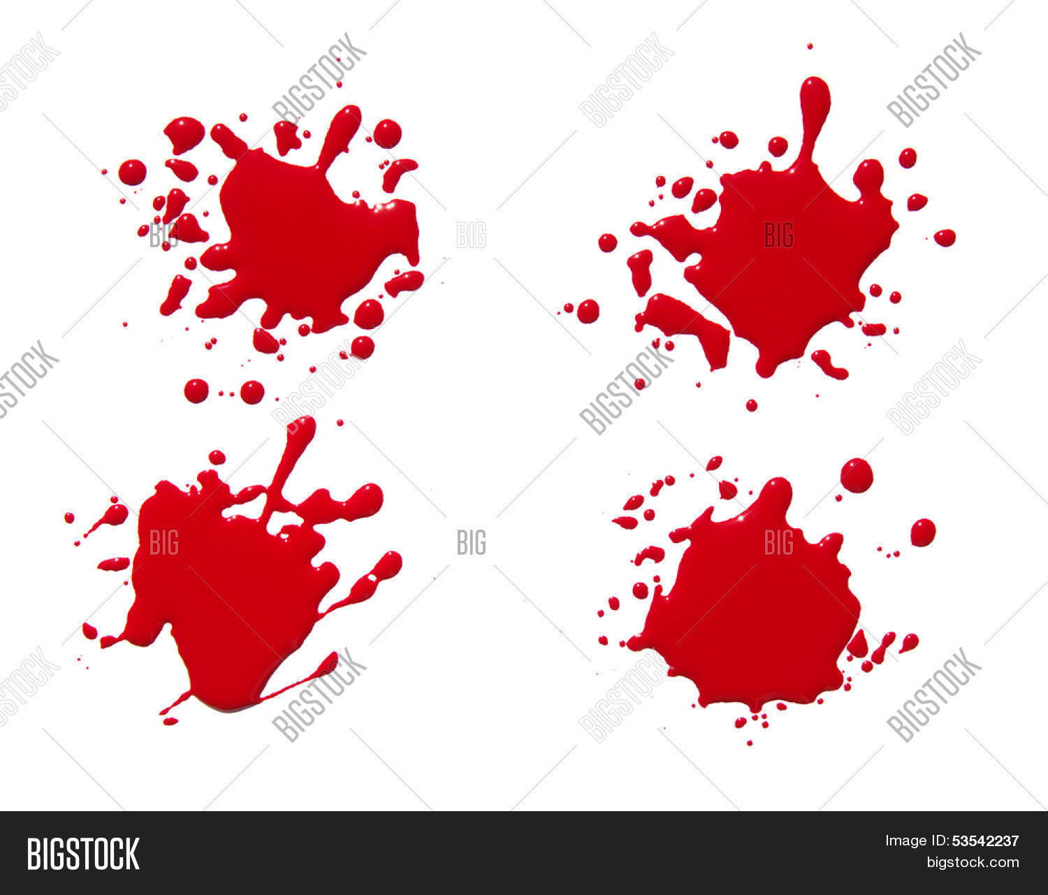 Paint Splash Isolated Image & Photo (Free Trial) | Bigstock