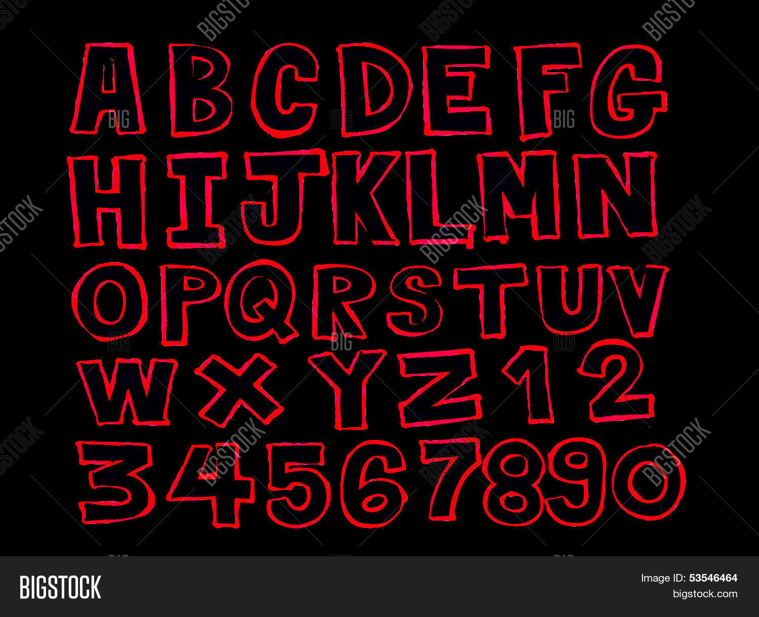 Design Line Font Vector & Photo (Free Trial) | Bigstock