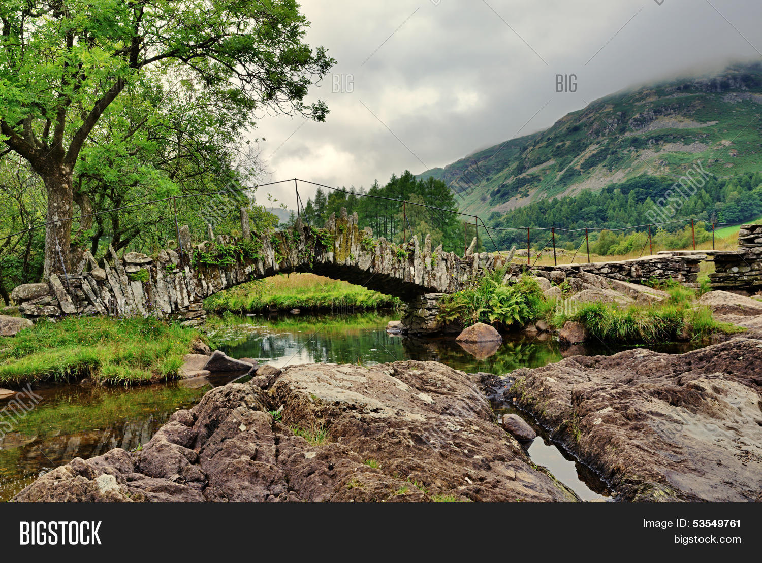 Packhorse Bridge, Image & Photo (Free Trial) | Bigstock