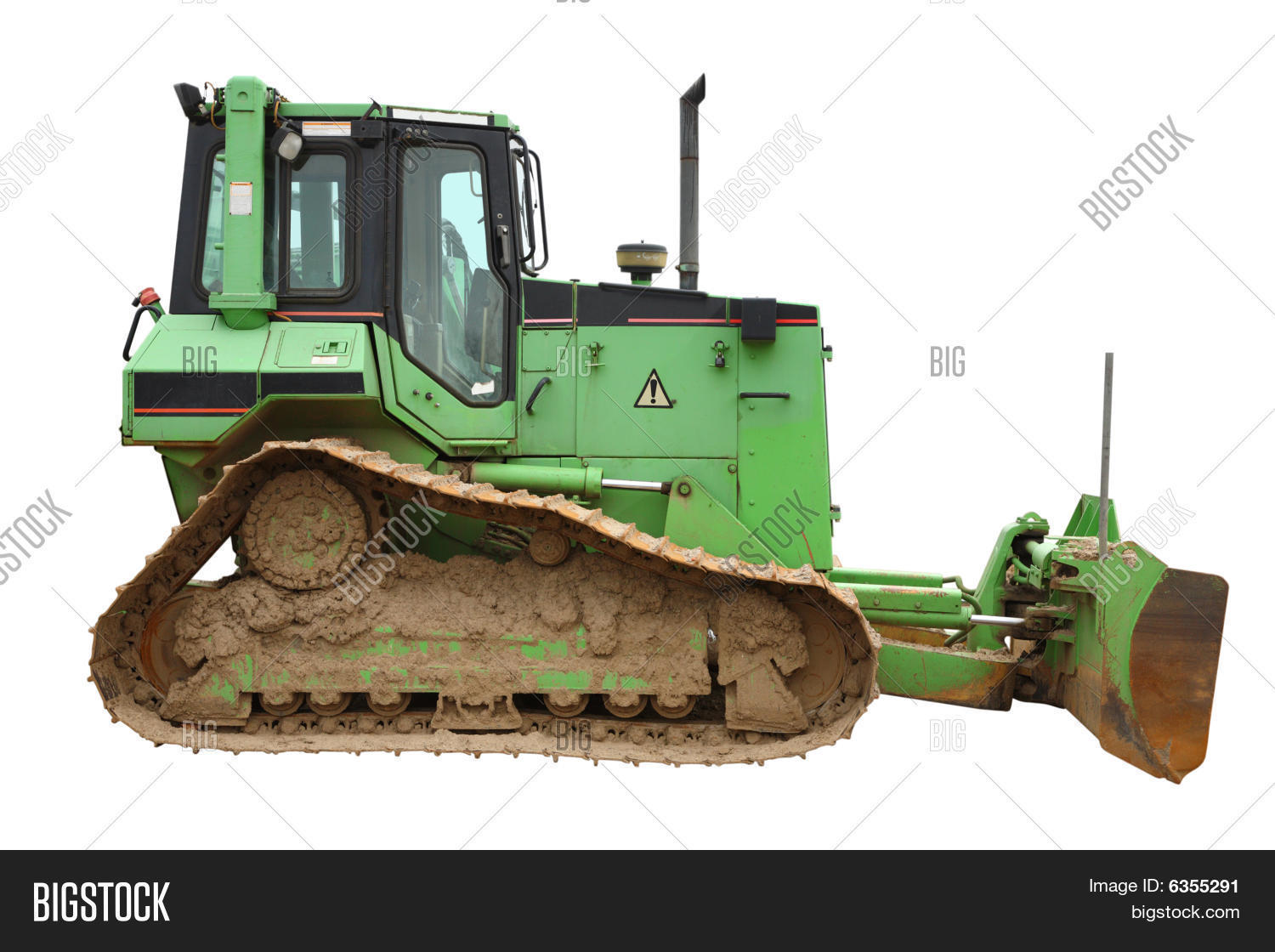 Green Bulldozer Image & Photo (Free Trial) | Bigstock