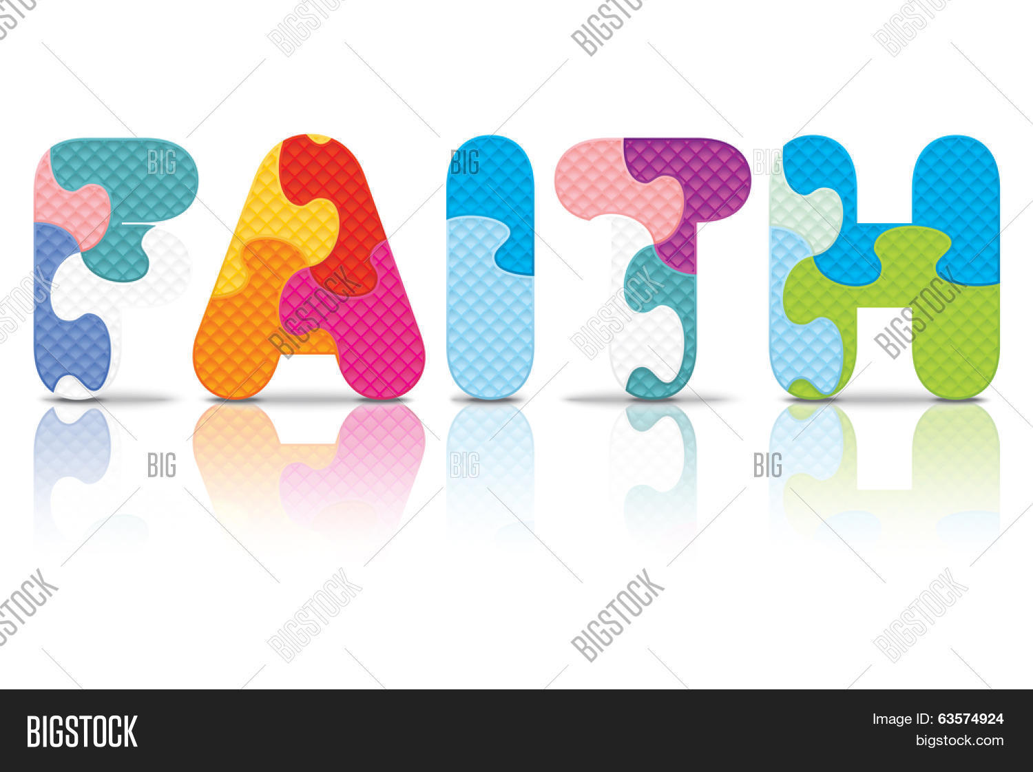 FAITH Written Vector & Photo (Free Trial) | Bigstock