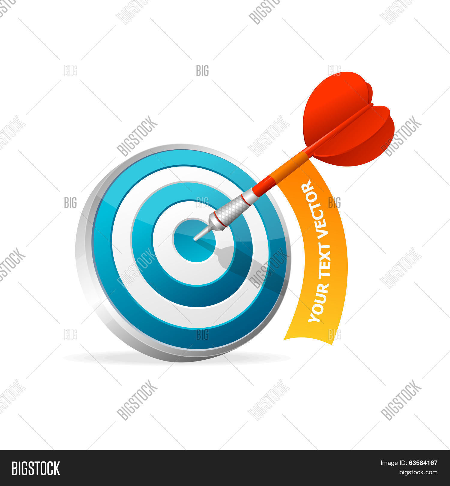 Dartboard Dart. Vector & Photo (Free Trial) | Bigstock