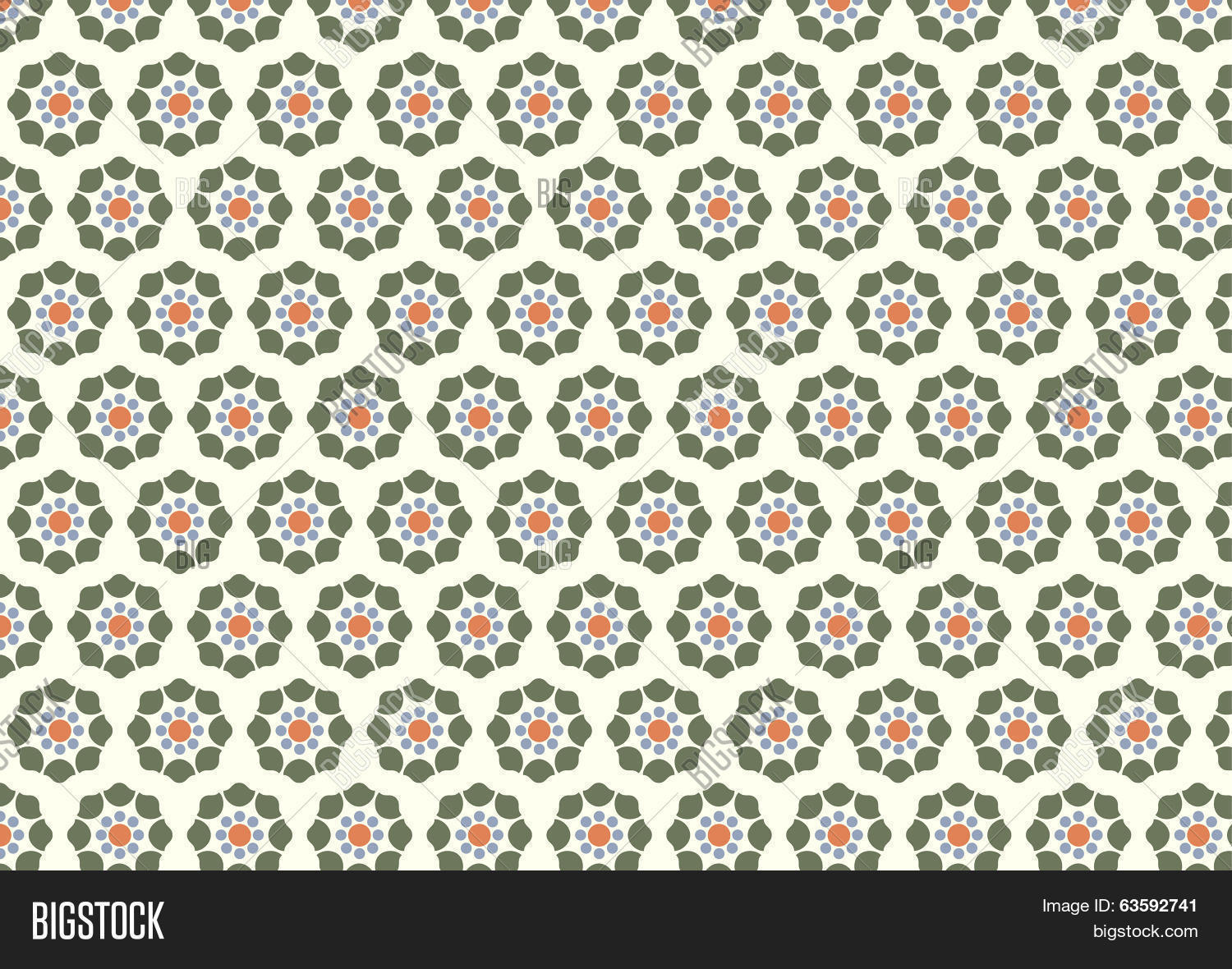 Retro Modern Flower Vector & Photo (Free Trial) | Bigstock