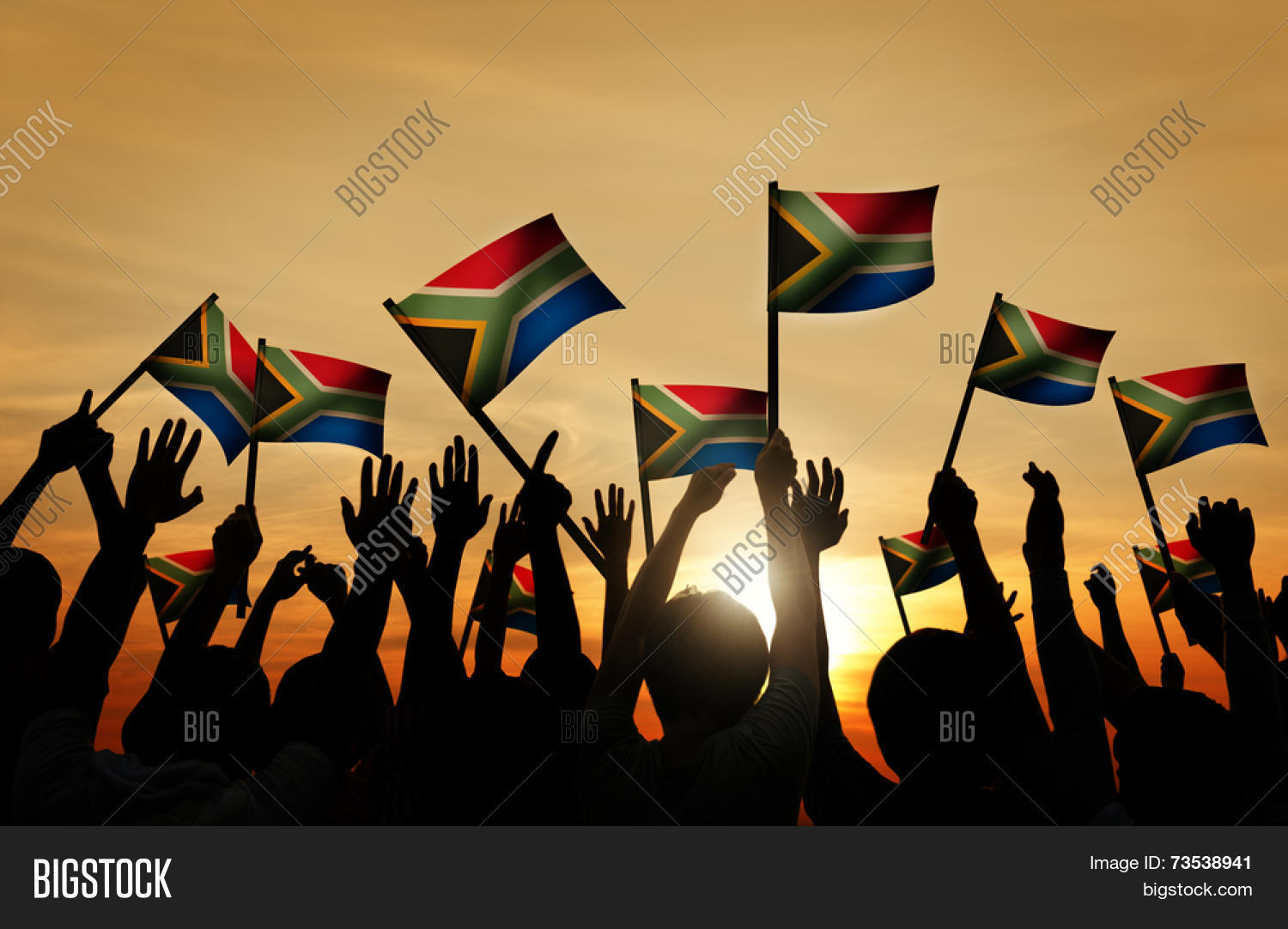 Imagen y foto Group People Waving (prueba gratis) | Bigstock