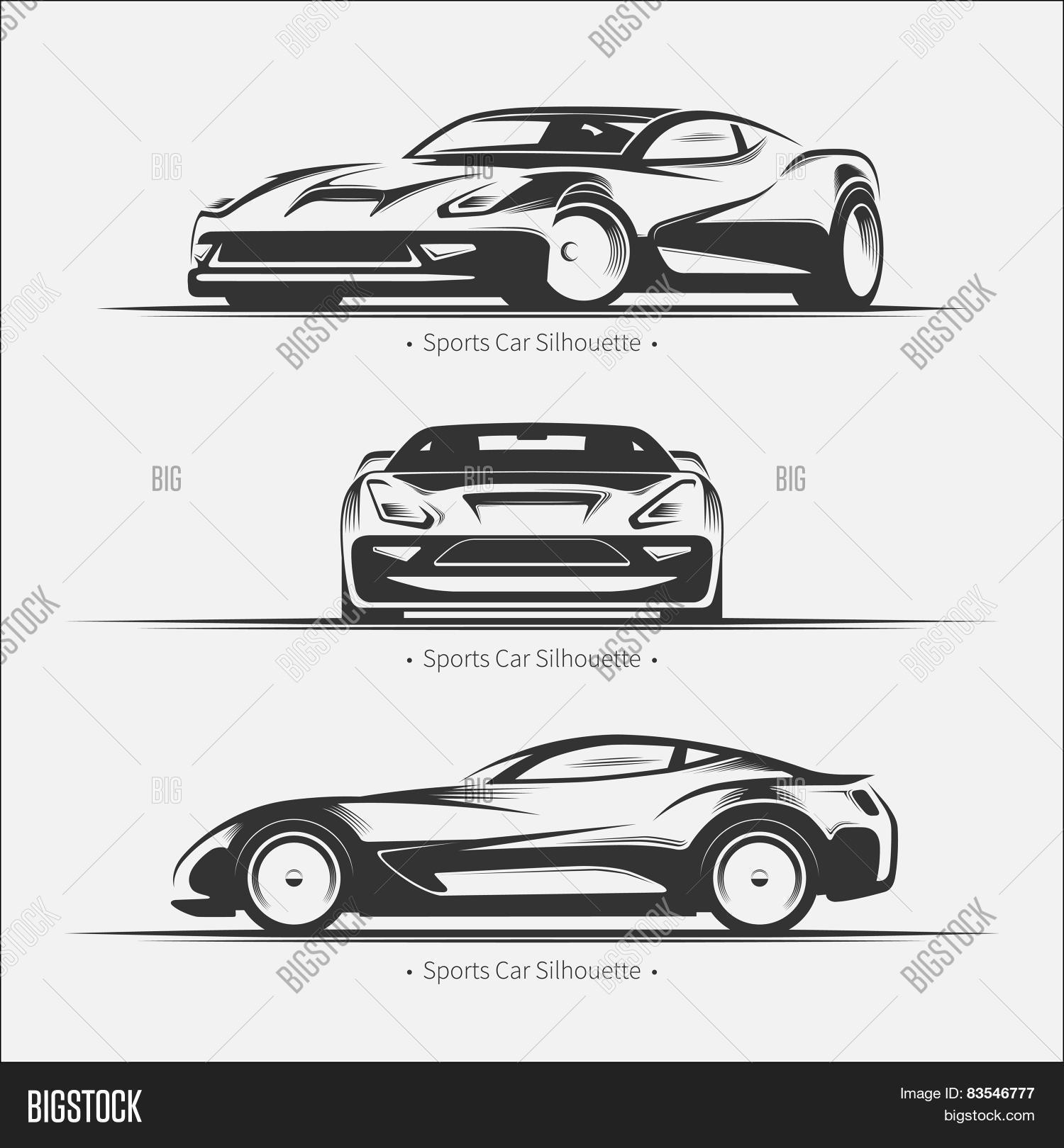 Set Modern Car Vector & Photo (Free Trial) | Bigstock