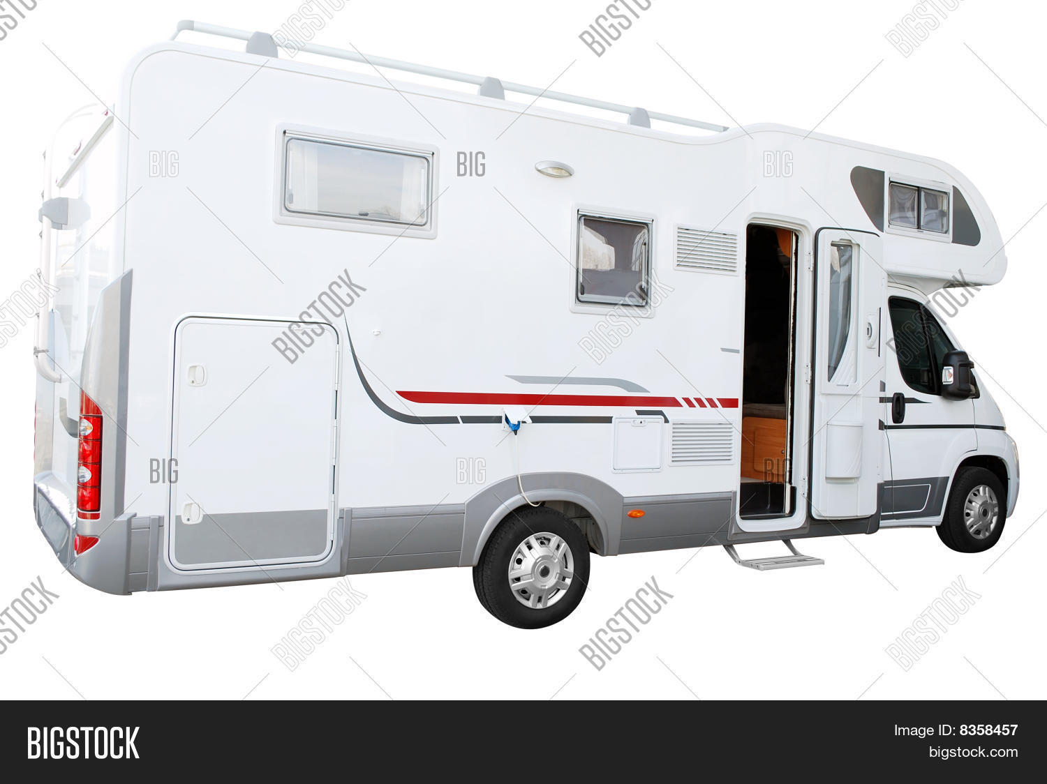 White Rv Truck Image & Photo (Free Trial) | Bigstock