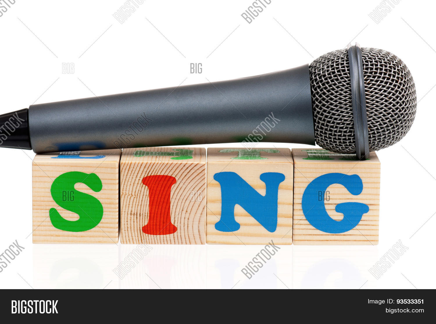 Sing Word Formed By Image & Photo (Free Trial) | Bigstock