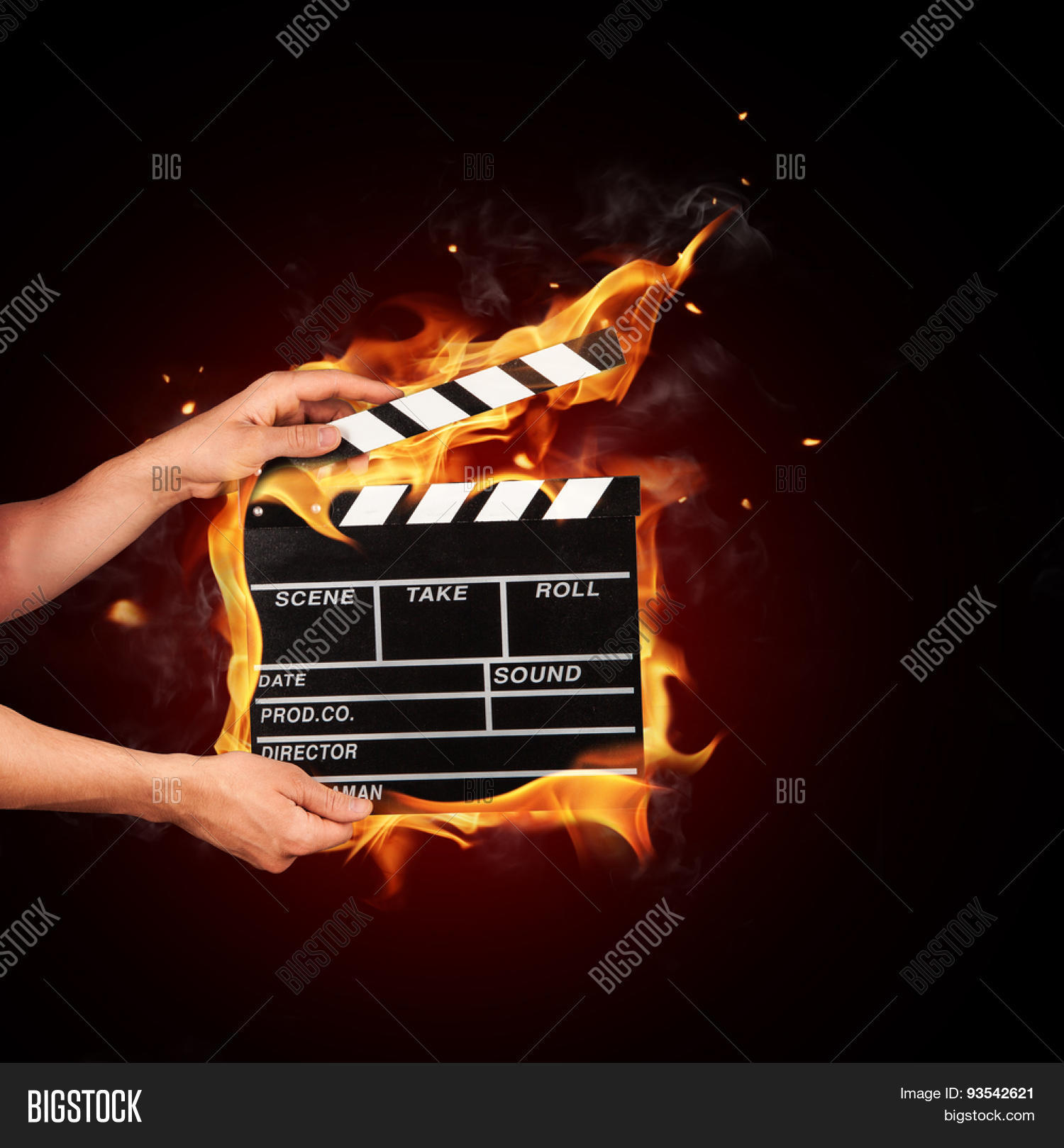 Man Hands Holding Film Image & Photo (Free Trial) | Bigstock