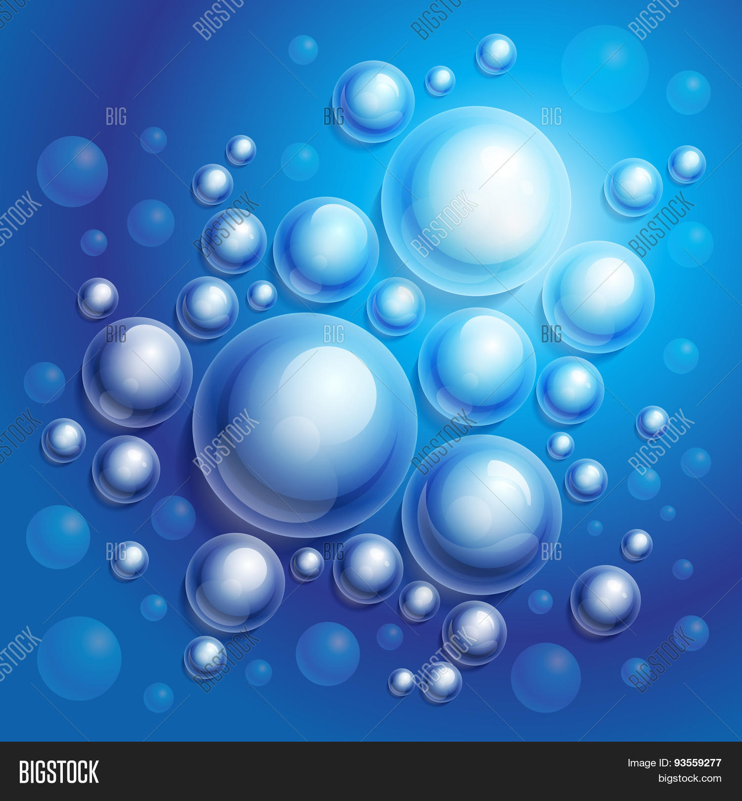 Abstract Blue Water Vector & Photo (Free Trial) | Bigstock