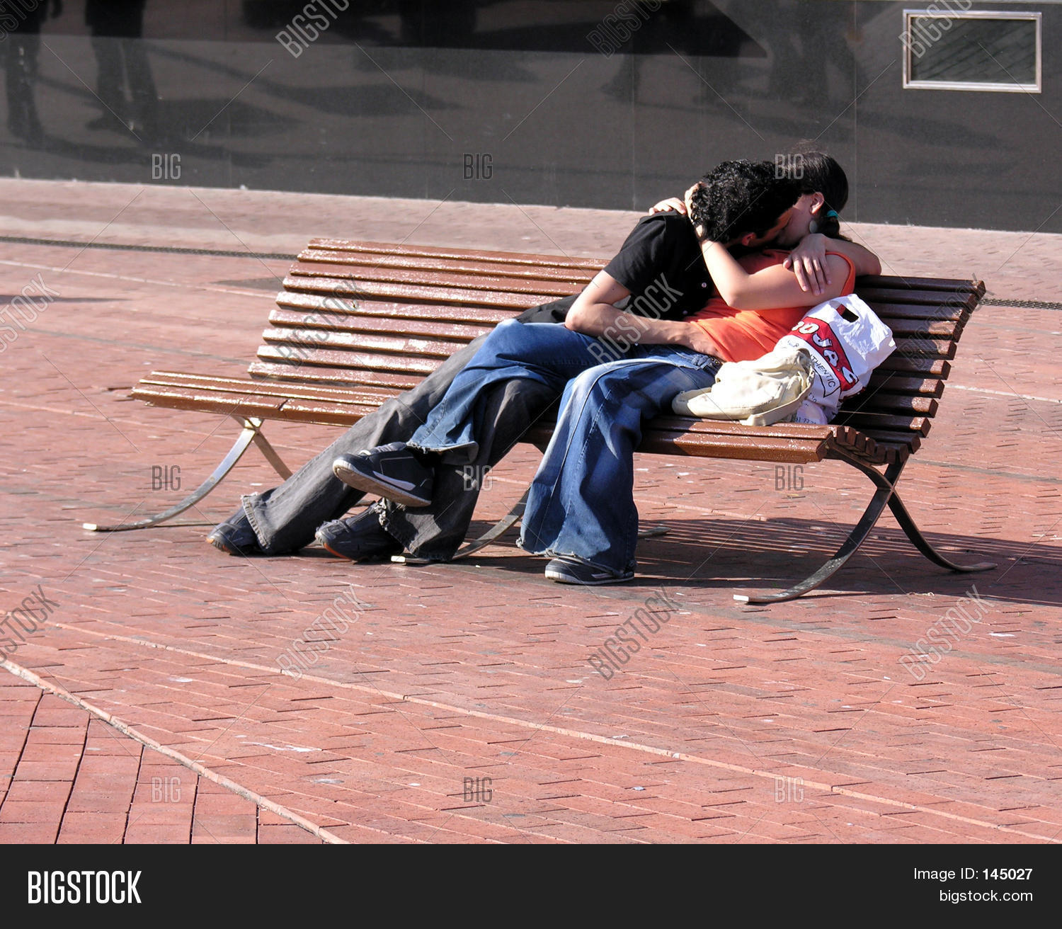 Kissed On Bench Image & Photo (Free Trial) | Bigstock