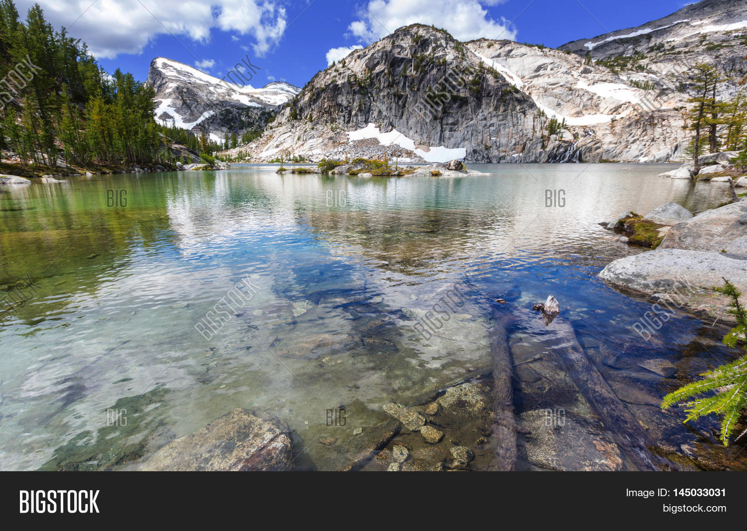 Beautiful Alpine Lakes Image & Photo (Free Trial) | Bigstock