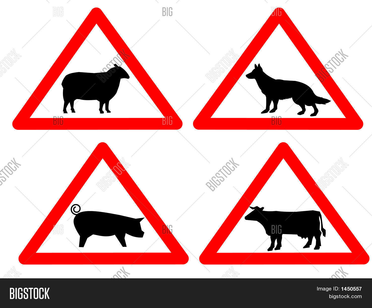 Warning Livestock Image & Photo (Free Trial) | Bigstock