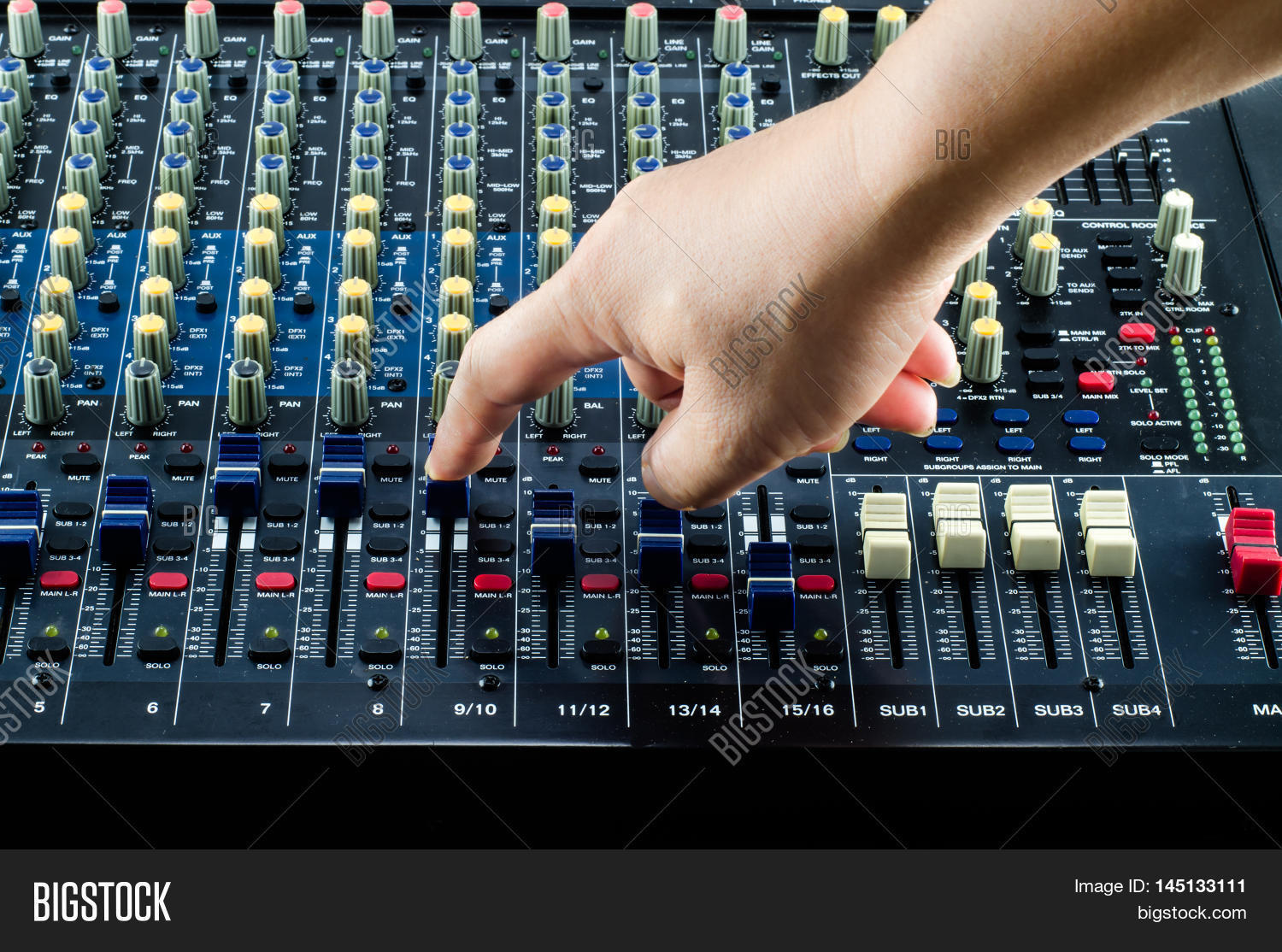 Live Sound Mixers Image & Photo (Free Trial) | Bigstock