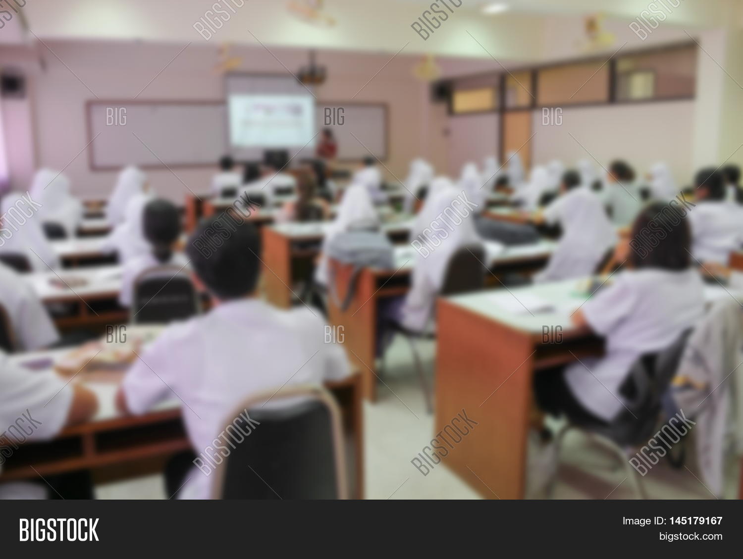 Blurred Focus Students Image & Photo (Free Trial) | Bigstock